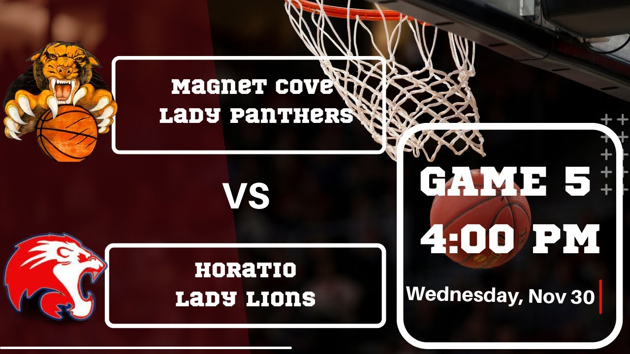 Magnet Cove Panthers Sr. Girls Vs. Horatio Lions Sr. Girls - YouTube