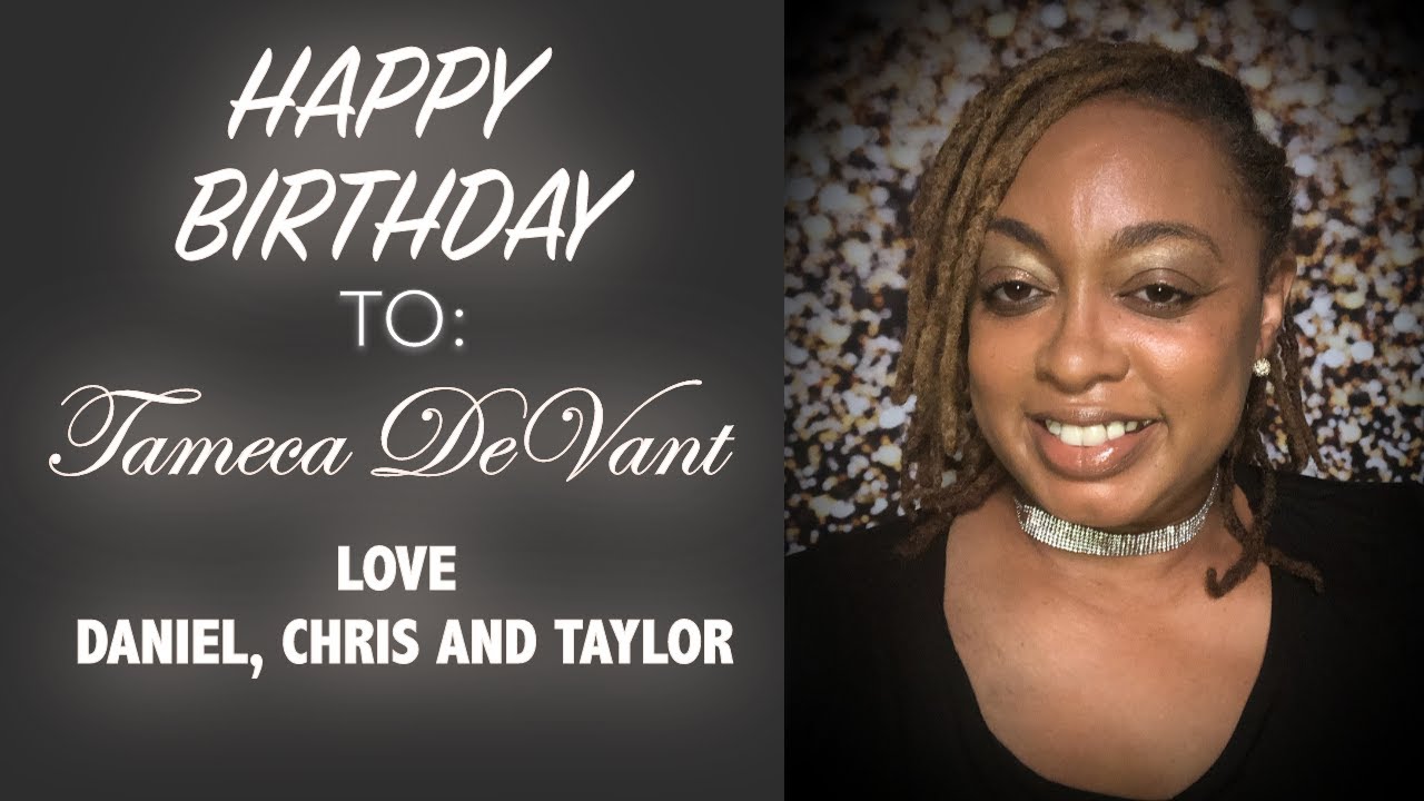 Tameca Birthday 012421 - YouTube