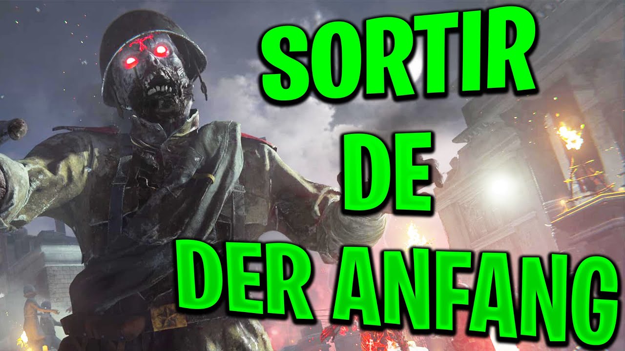 GLITCH : SORTIR DE LA MAP ZOMBIE DER ANFANG SUR VANGUARD - YouTube