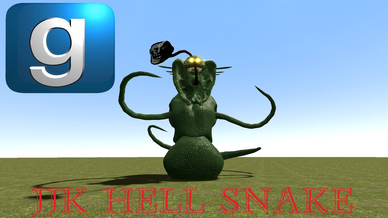 GMOD: Trollge SNPCS... 3D - Hell Snake Incident JustJoeKing NPC! - YouTube