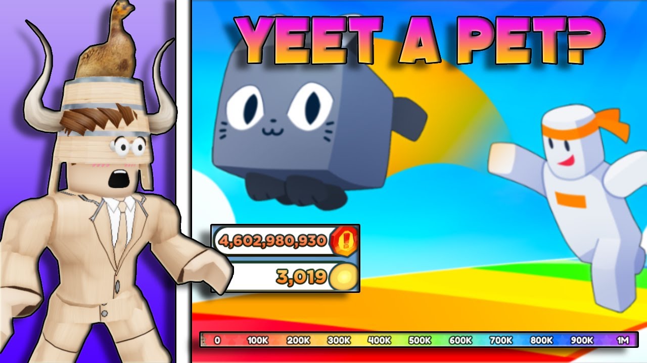 [NEW] YEET A PET Update!! 🔥| Pet Simulator X - YouTube