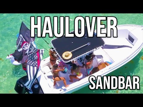 Miami Haulover Boats & Sandbar | Drone Footage