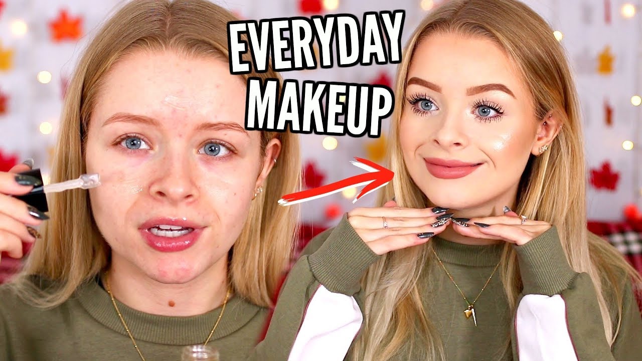 EVERYDAY MAKEUP ROUTINE NOVEMBER 2018 | sophdoesnails - YouTube