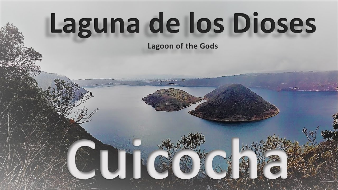 Cuicocha, Laguna de los Dioses en Ecuador en el cráter del volcán ...