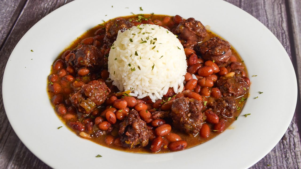 Red Beans and Rice - How to make Red Beans and Rice recipe - YouTube
