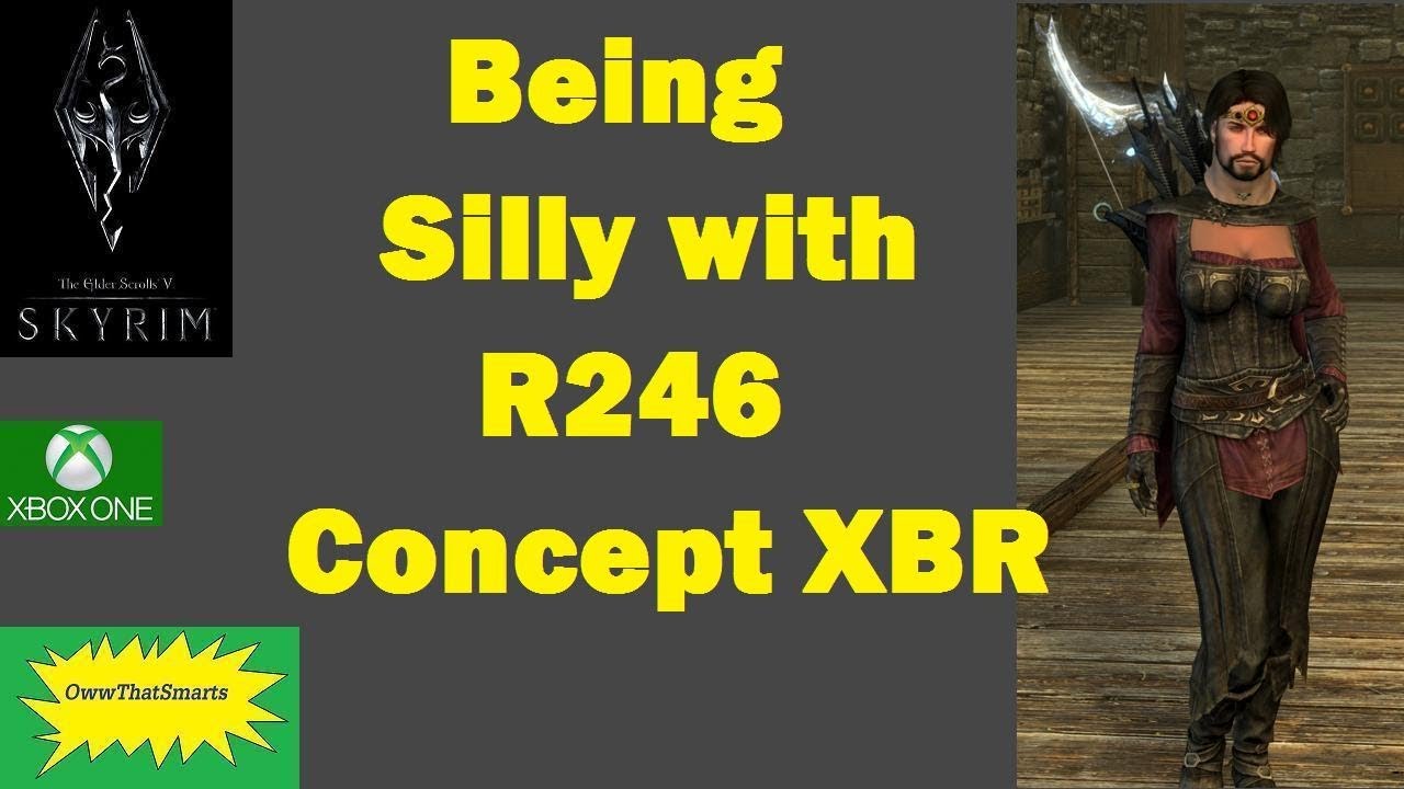 Skyrim (mods) - Porthos, Hope and Crom - Being Silly with R246 Concept ...
