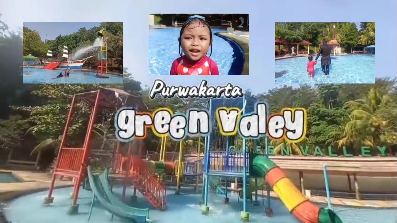 Rekomendasi Waterpark dekat pintu tol Sadang Purwakarta (green valey ...