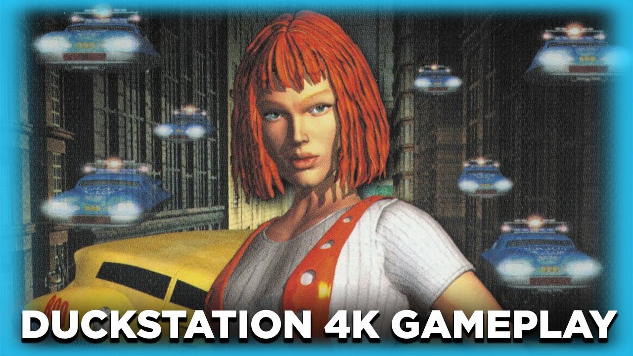 The Fifth Element 4K Gameplay Duckstation PS1 Emulator - YouTube