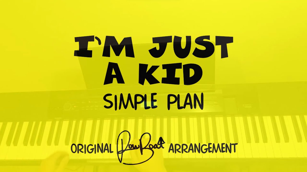 I'm Just a Kid - Piano Cover with Lyrics - YouTube