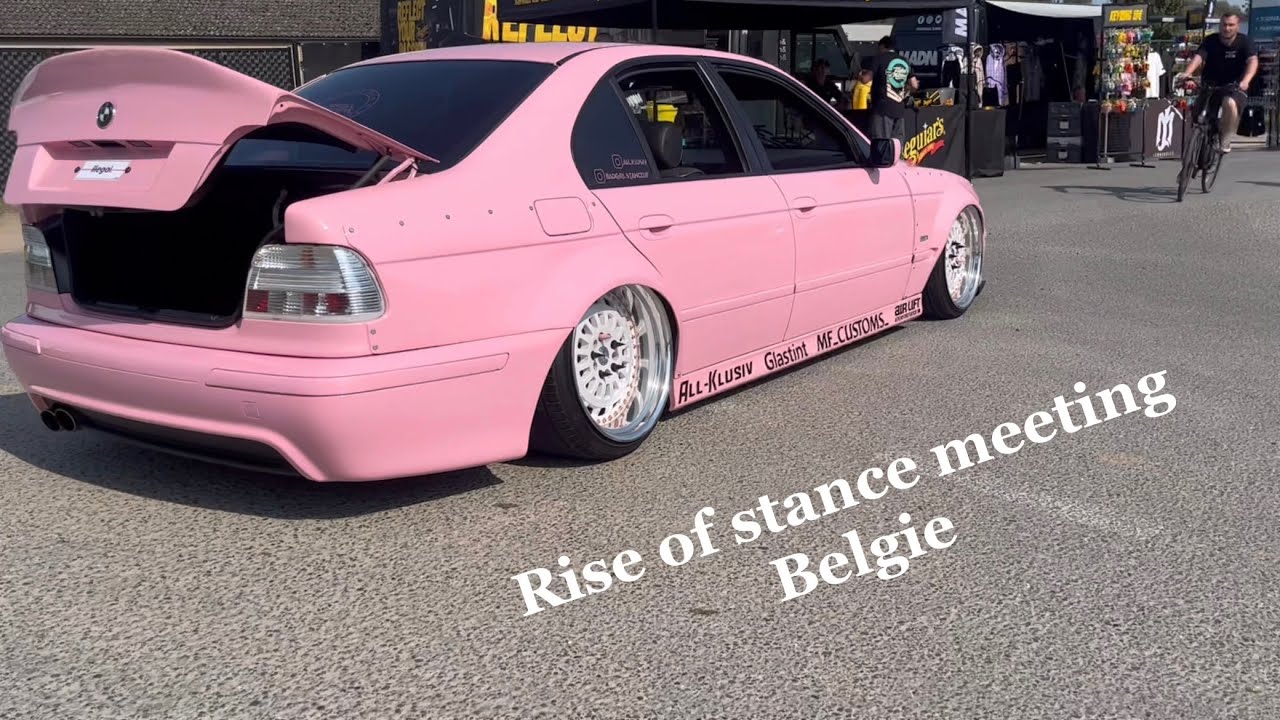 #vlog 33 RISE OF STANCE MEETING stance cars show cars Belgie #subscribe ...