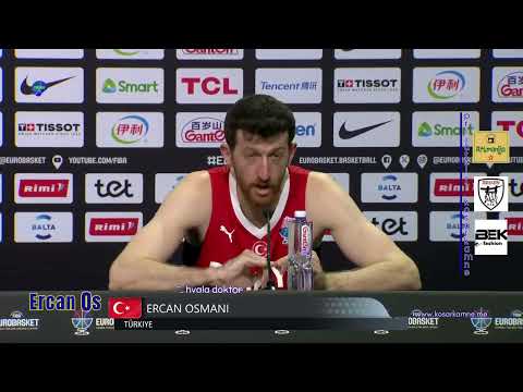 ERCAN OSMANI I Zadovoljan nakon plasmana u finale Eurobasketa