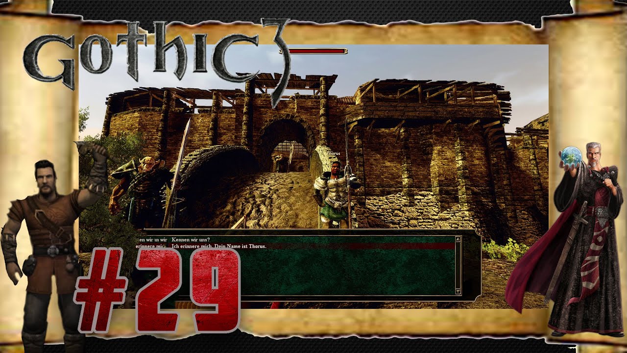 Gothic 3 (Neutral) #29 - Thorus die Torwache | Let´s Play German 🎮 ...