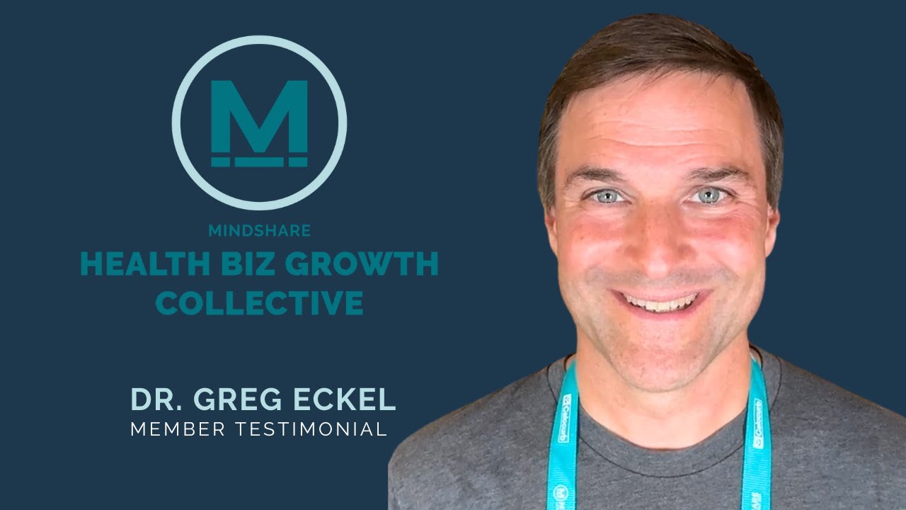 Transformative Networking at Mindshare Summit with Dr. Greg Eckel - YouTube