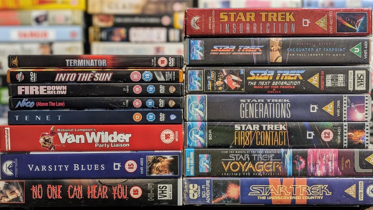 DVD Pickups and VHS Tape Delivery Wednesday 24th April 2024 - YouTube