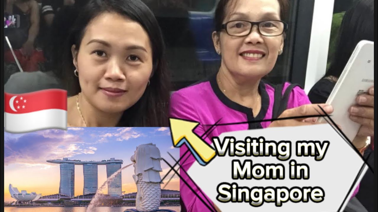 When I visited my Mom in Singapore 🇸🇬 ||She missed me alot 🥰 - YouTube