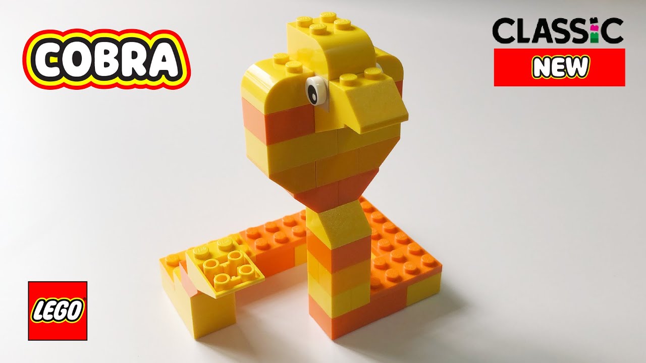 LEGO Cobra Building Instructions — LEGO Classic Creative DIY - YouTube