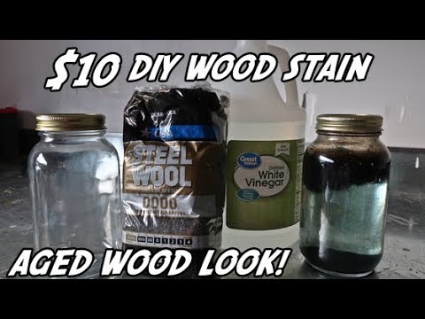 DIY Steel Wool and Vinegar Stain | How to Make Steel Wool and Vinegar ...