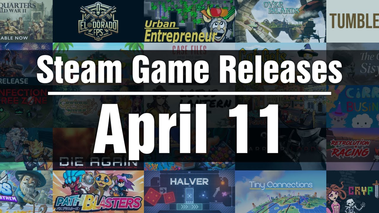 New Steam Games - Thursday April 11 2024 - YouTube