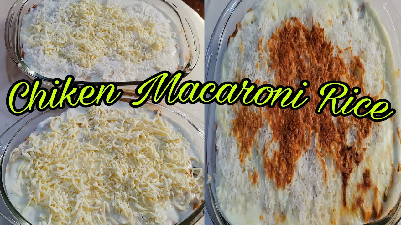 CHIKEN MACARONI RICE (arabic food Siniya de jhugde) - YouTube