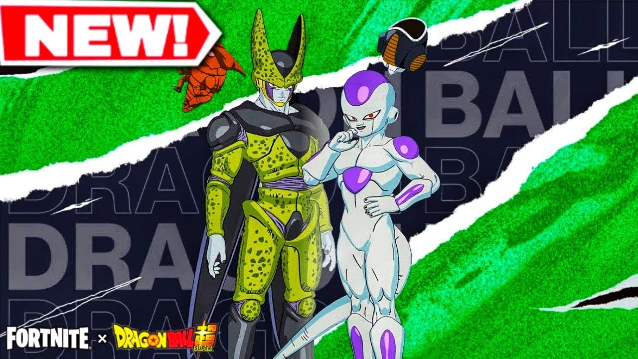 Fortnite *NEW* Frieza and Cell is HERE! (Fortnite x Dragonball Z) - YouTube