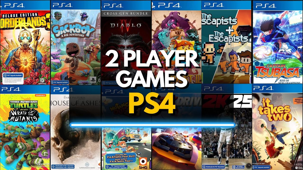 TOP 65 BEST 2 PLAYER PS4 GAMES to Play Right Now! - YouTube