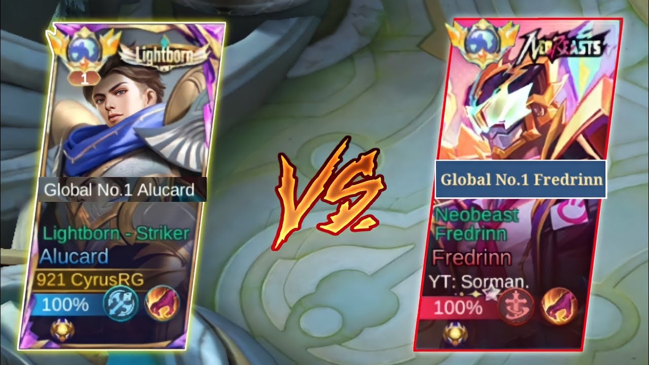 GLOBAL NO.1 ALUCARD VS GLOBAL NO.1 FREDRINN! | CyrusRG Vs Sorman! | WHO ...