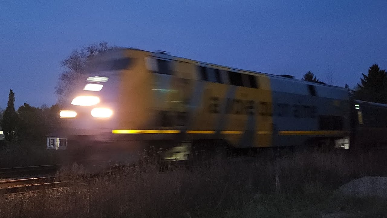 VIA 75 - 918 In Lynden Ontario - YouTube