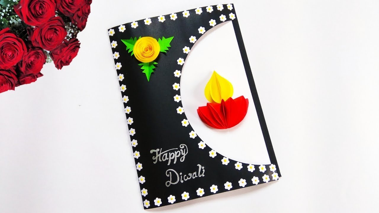 DIY Diwali Greeting Card Handmade Diwali Card Making Ideas How To DIY Diwali Greeting Card Handmade Diwali Card Making Ideas How To