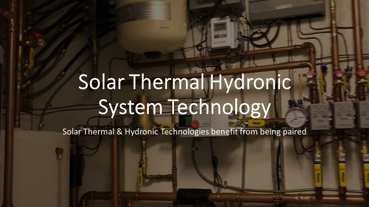 Solar Thermal Hydronic System Technology - YouTube