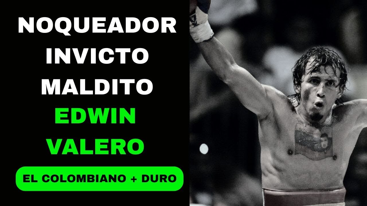La leyenda que terminó en tragedia - Edwin Valero el colombiano más ...