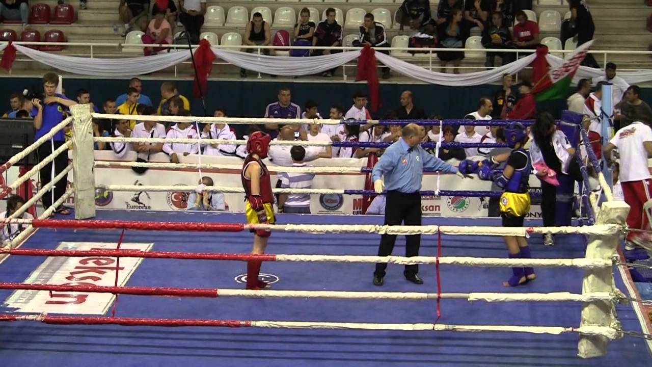 Simonenko Anastasiya (Ukraine) - Elif Aybuke (Turkey), junior girls, 57 ...