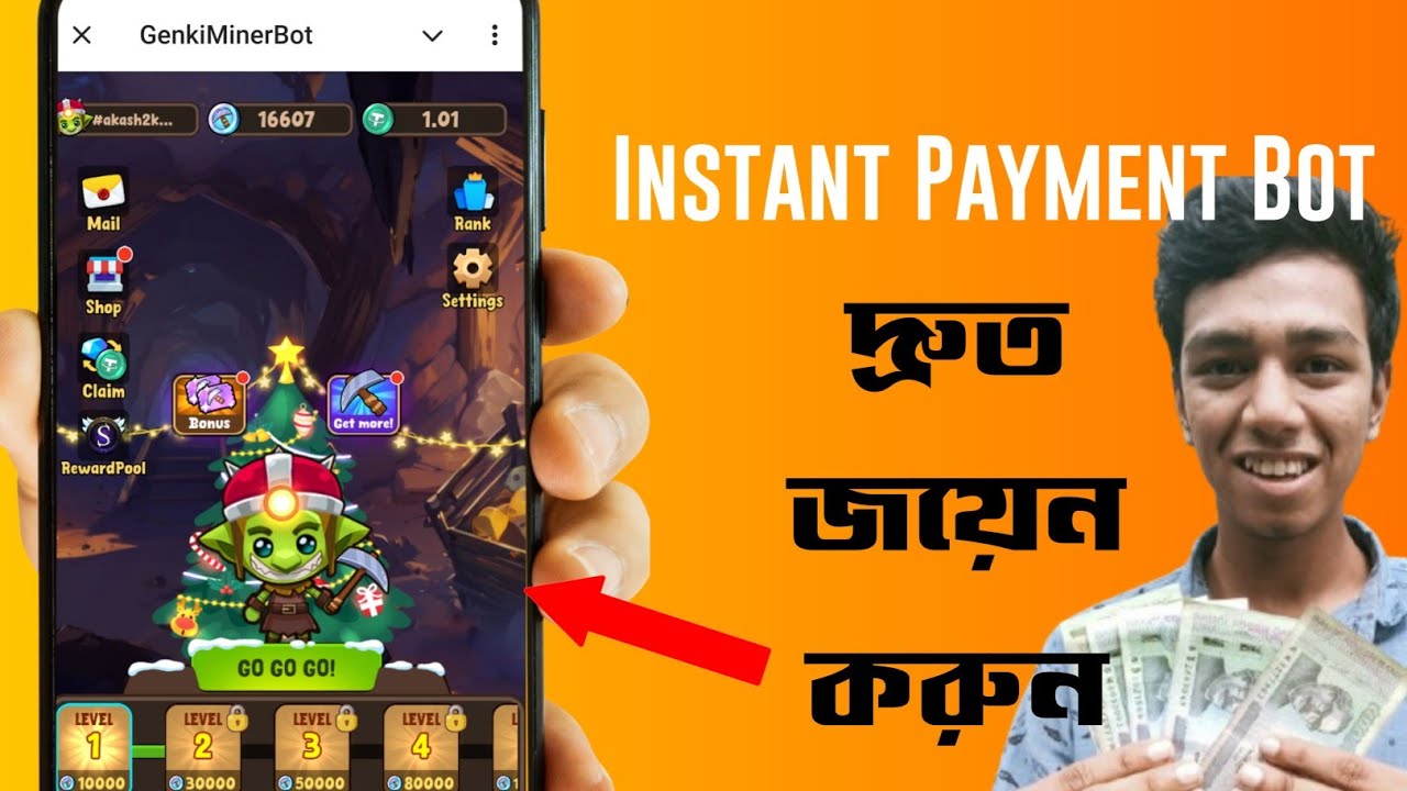 Instant payment telegram bot | telegram instant payment bot | #crypto - YouTube