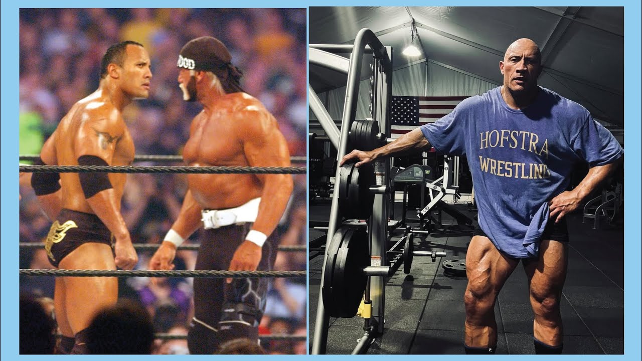 The evolution of Dwayne Johnson aka The Rock - YouTube