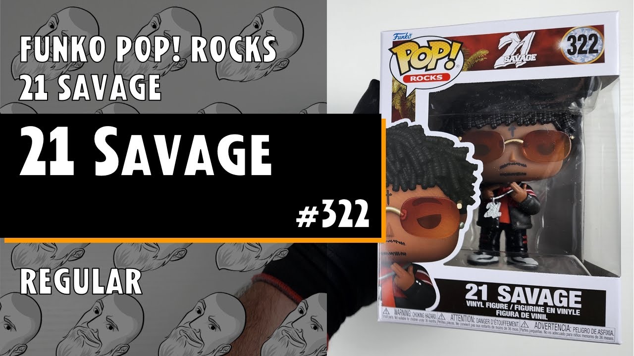 Funko Pop 21 Savage - 322 // Just One Pop Showcase - YouTube