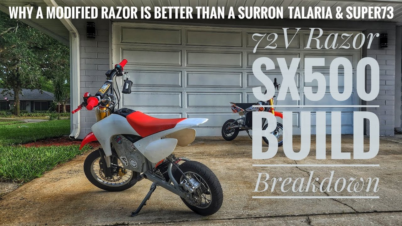 My Modified Razor Dirt Rocket is Better than a STOCK Surron , Talaria ...