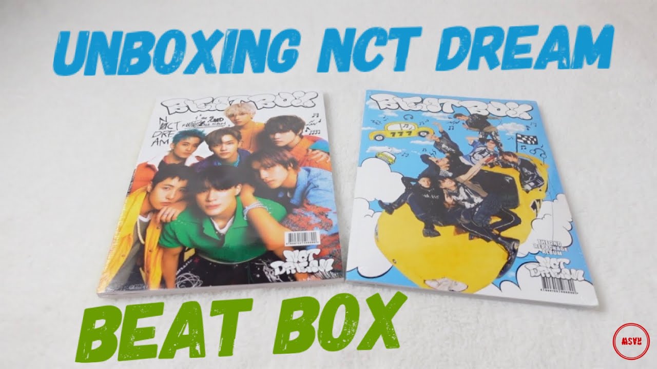 “BEAT BOX” BY NCT DREAM ALBUM UNBOXING - NEW SCHOOL AND YOUNG STAR ...
