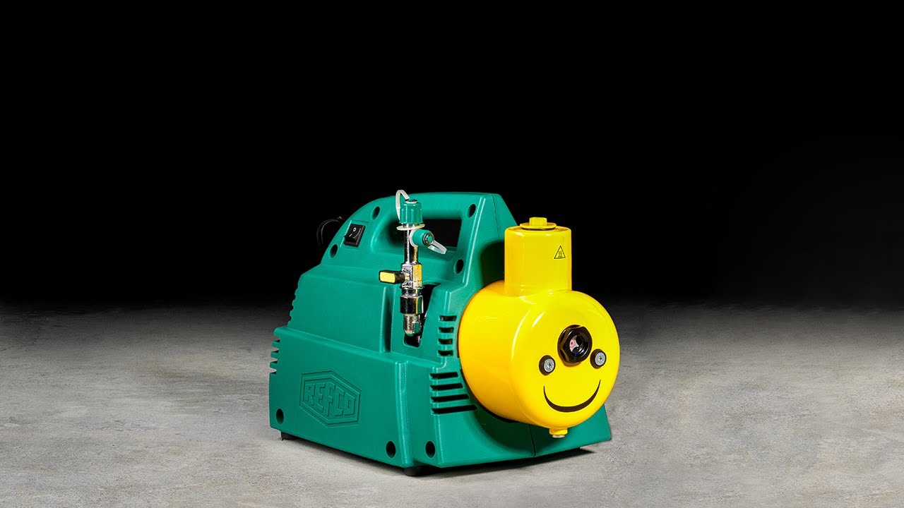 REFCO RL Vacuum pumps application - YouTube