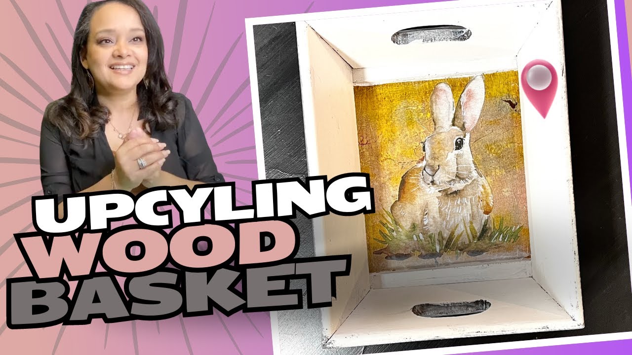 Upcycling a box Using DIY Paint, Decoupage and an IOD Transfer - YouTube