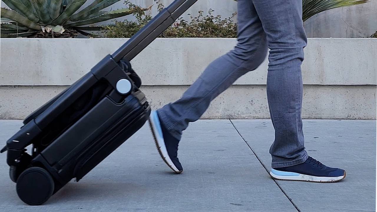 Transform Your Carry On into a Stroller for Ultimate Convenience - YouTube