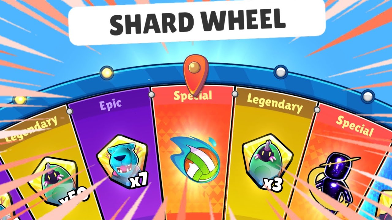 SPECIAL *BALL* EMOTE 🏐 SHARD WHEEL - Stumble Guys 2 NEW MAPS - YouTube