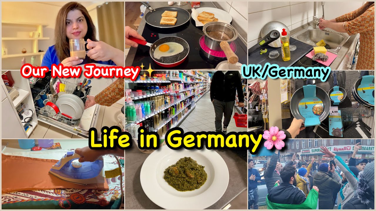 Full Day routine in Germany | Shopping Cooking & Exploring Things | Yeh ...