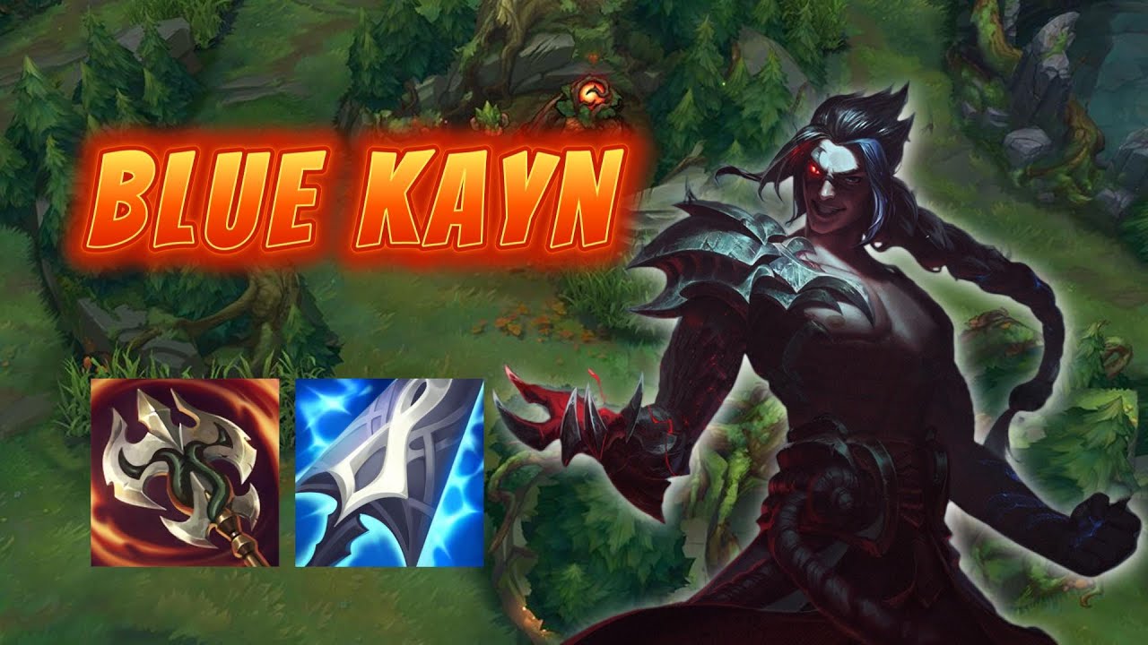 BLUE KAYN 1 SHOTS SQUISHIES (KAYN MID GAMEPLAY) - YouTube