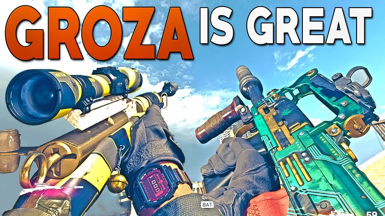 The GROZA Destroys in Warzone - Try This Loadout! - YouTube