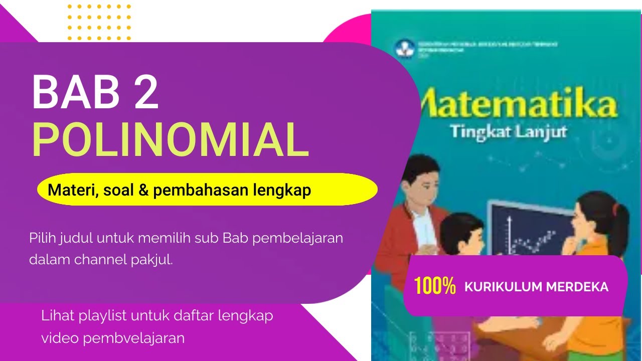 Perkalian polinomial kelas 11 kurikulum merdeka - YouTube