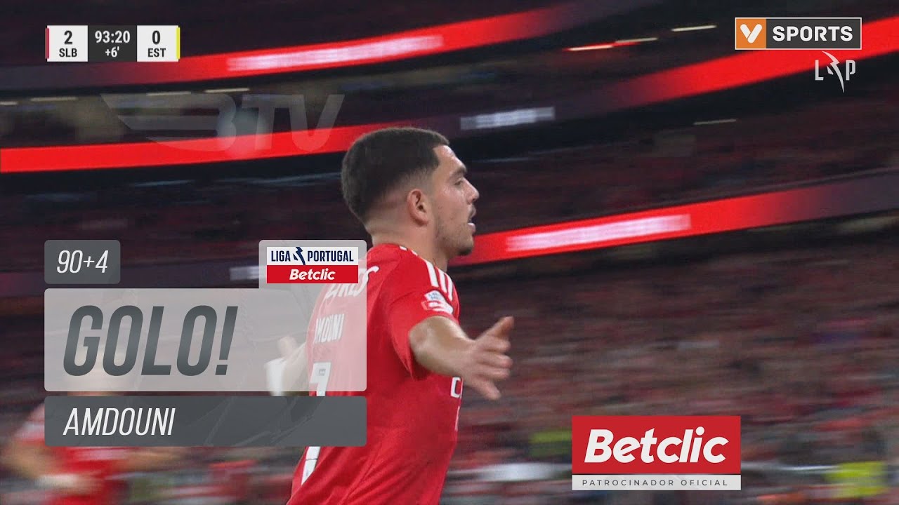 Golo Amdouni: Benfica (3)-0 Estoril (Liga 24/25 #15) - YouTube