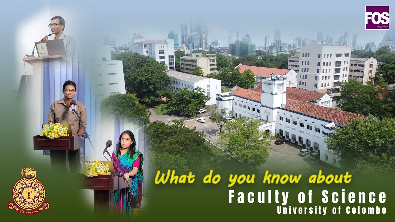 What do you know about Faculty of Science, University of Colombo - YouTube