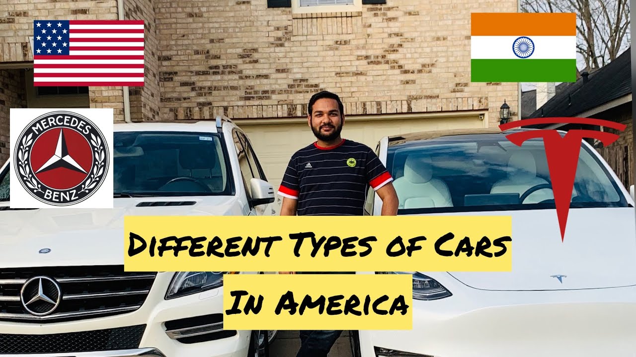 Different types of cars in America | Mercedes | Tesla | Accord - YouTube
