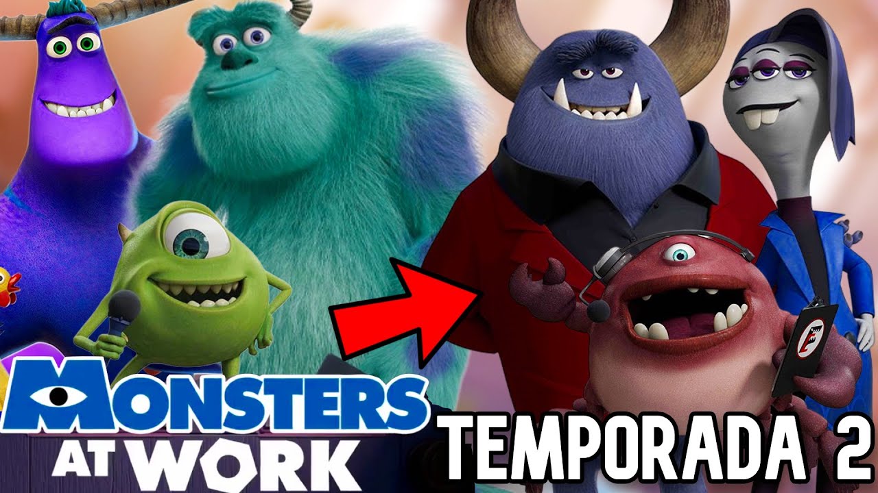 NUEVOS REGRESOS en MONSTERS AT WORK TEMPORADA 2 - ROAR OMEGA ROAR y ...
