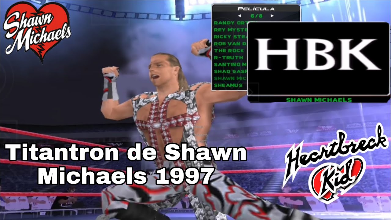 Titantron de Shawn Michaels 1997 para svr y GamerNafZ psp - YouTube
