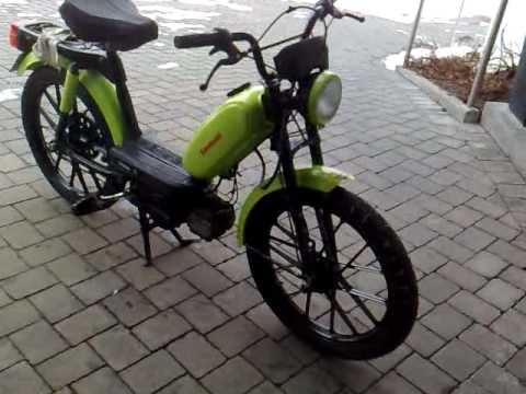 Hercules Prima 5 Tuning neon-grün! - YouTube